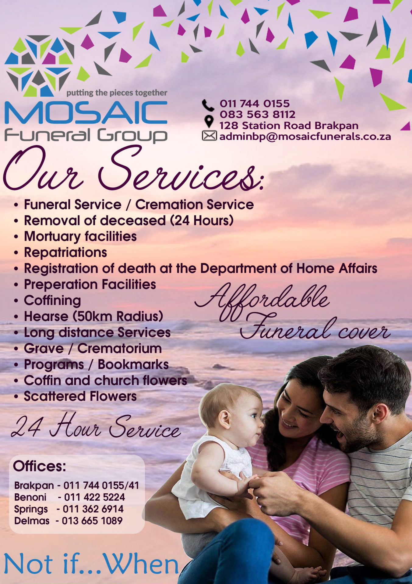 Expert Funeral Service - Mosaic Funeral Group (East Rand)